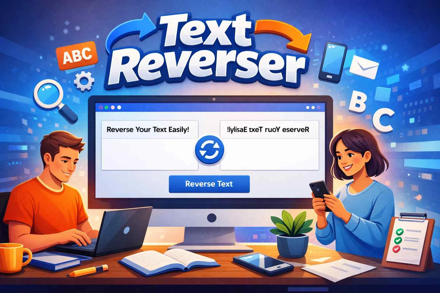 Text Reverser Online Free 2026 – Flip Text Instantly
